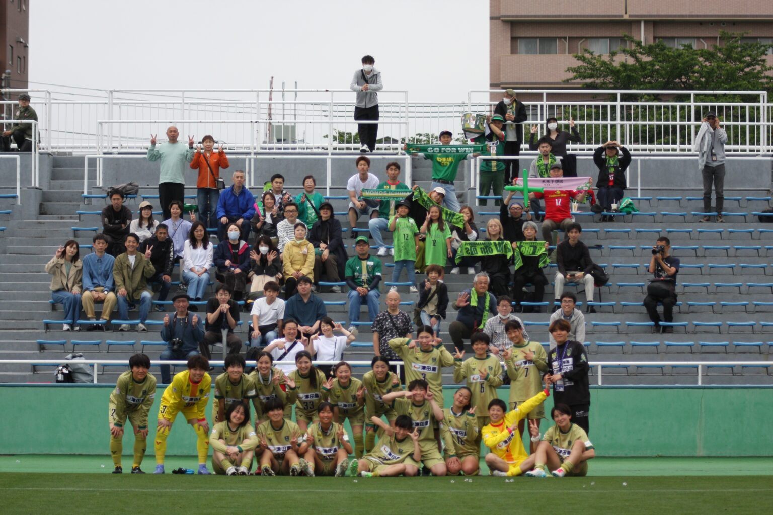 【Ladies】5/25(日)南葛SC WINGS 試合結果 - VONDS市原